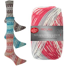 Fjord Socks 4f. - | Fischer Wolle