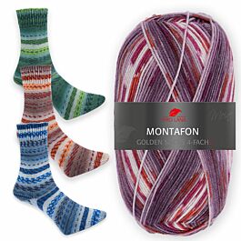 Golden Socks 4f. "Montafon" | Fischer Wolle