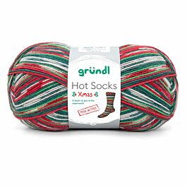 Hot Socks 4f. "X-mas" | Fischer Wolle